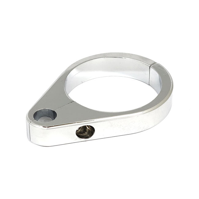 2-Piece 49mm Fork Tube Cable Guide Clamp