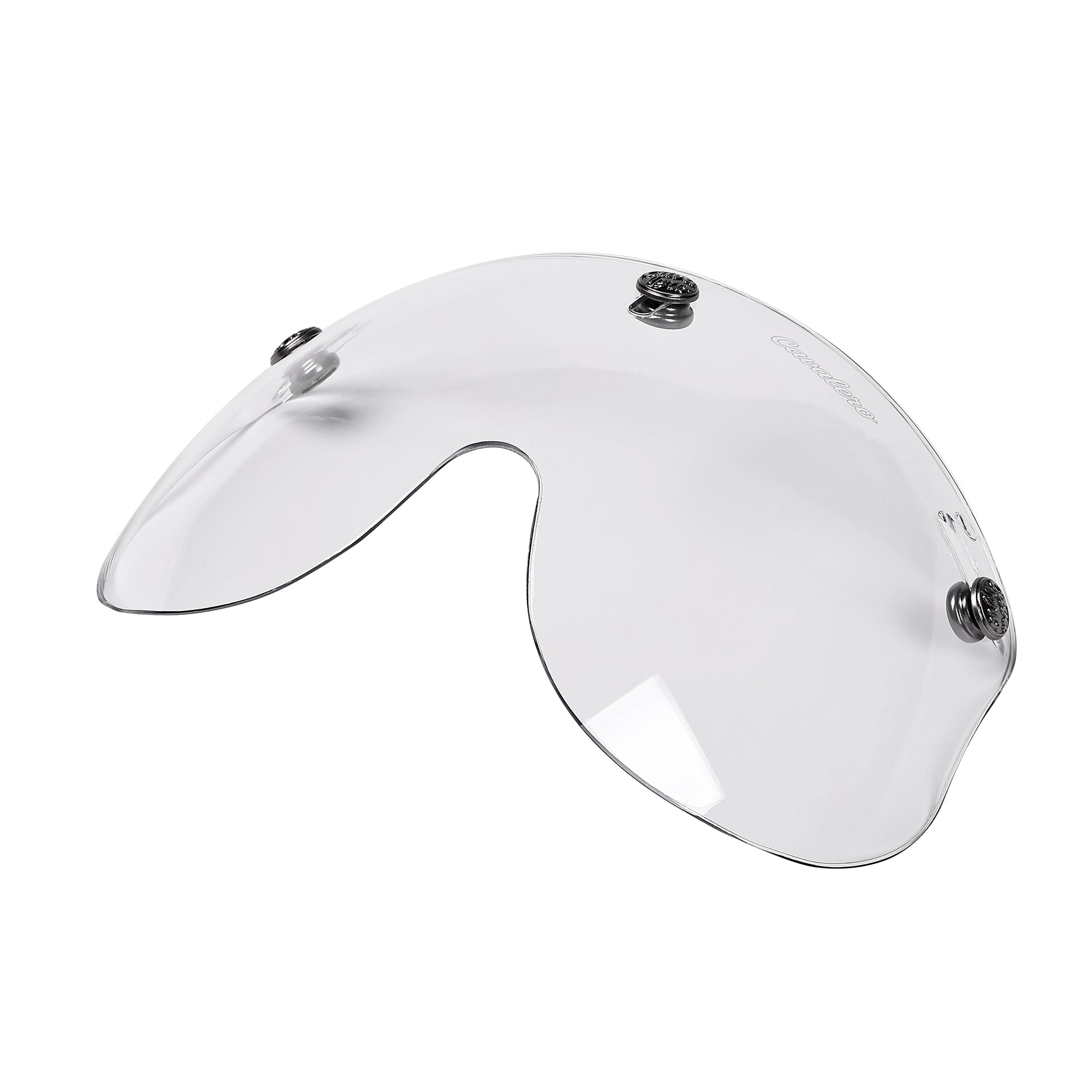 Cavalero Short Motorcycle Visor for Open Helmets