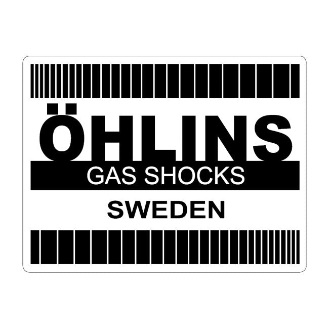 Öhlins Retro Sticker
