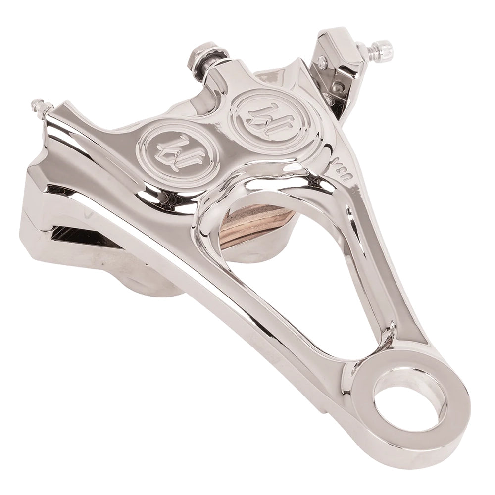 Performance Machine 4-piston One Piece Rear Brake Caliper for Harley