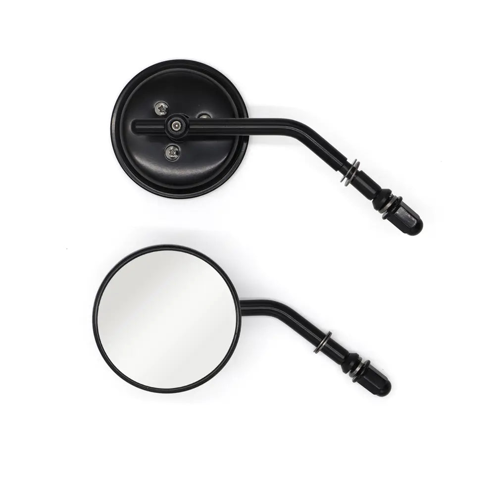SMP Classic Vintage Motorcycle Mirror Set for Harley