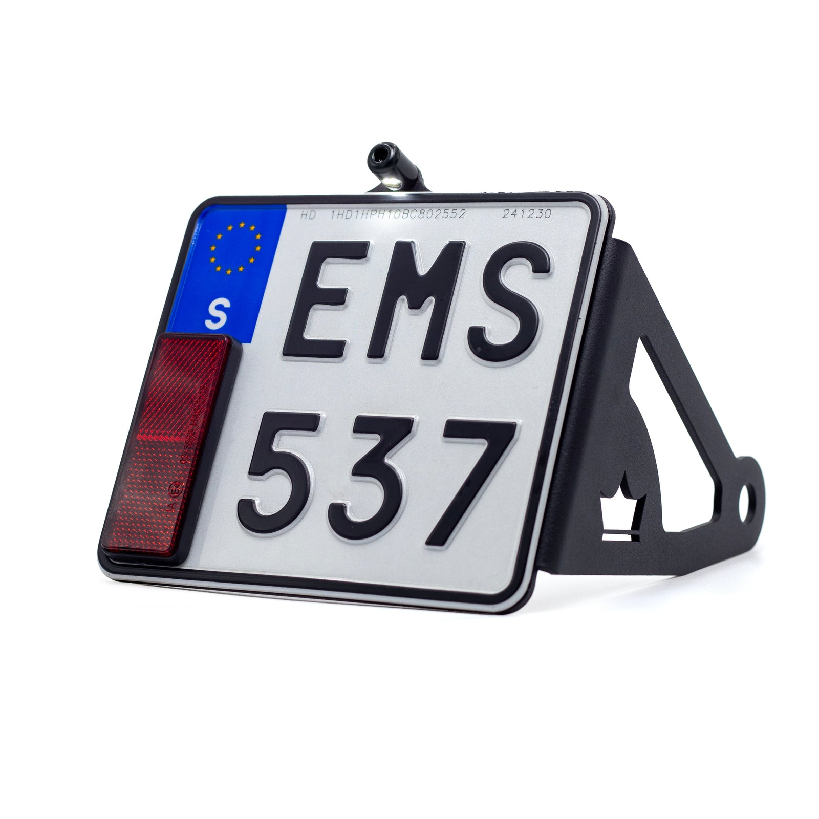 SMP Universal Side Mounted Motorcycle License Plate Bracket