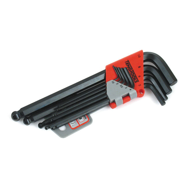 Teng Tools Ball End Allen Wrench Set Metric Sizes