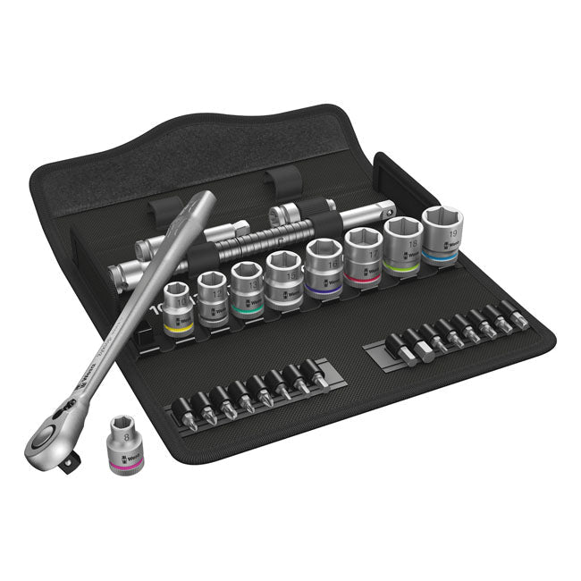 Wera Zyklop Metal Ratchet Kit 3/8" Drive 29-pcs Metric Sizes