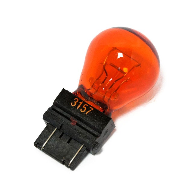 MCS Motorcycle Wedge Bulb 12V 32CP/4CP 3157 Amber