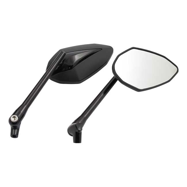 Double Deuce Motorcycle Mirror Set